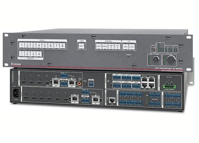 Extron DTP CrossPoint 84 4K IPCP SA - Grille de commutation 8x4 avec ...